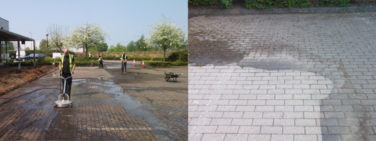 Commercial jet washing - Reliable cleaners in Surrey & SW London