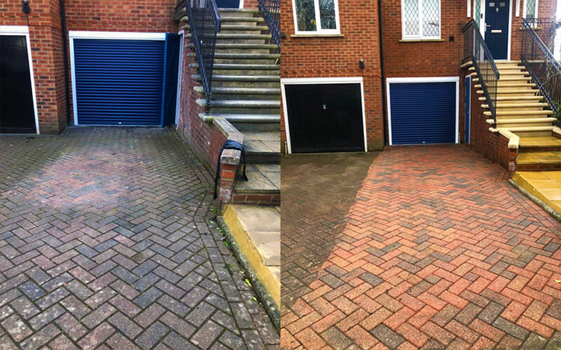 Jet washing Ashtead | Driveway & patio cleaning Epsom Downs